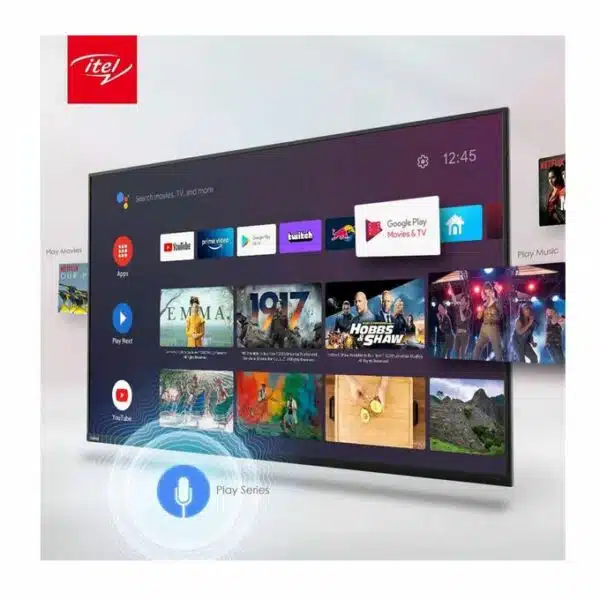 Itel Smart TV 43" Android, FHD - Bluetooth - TNT- HDR PQ Technology ...